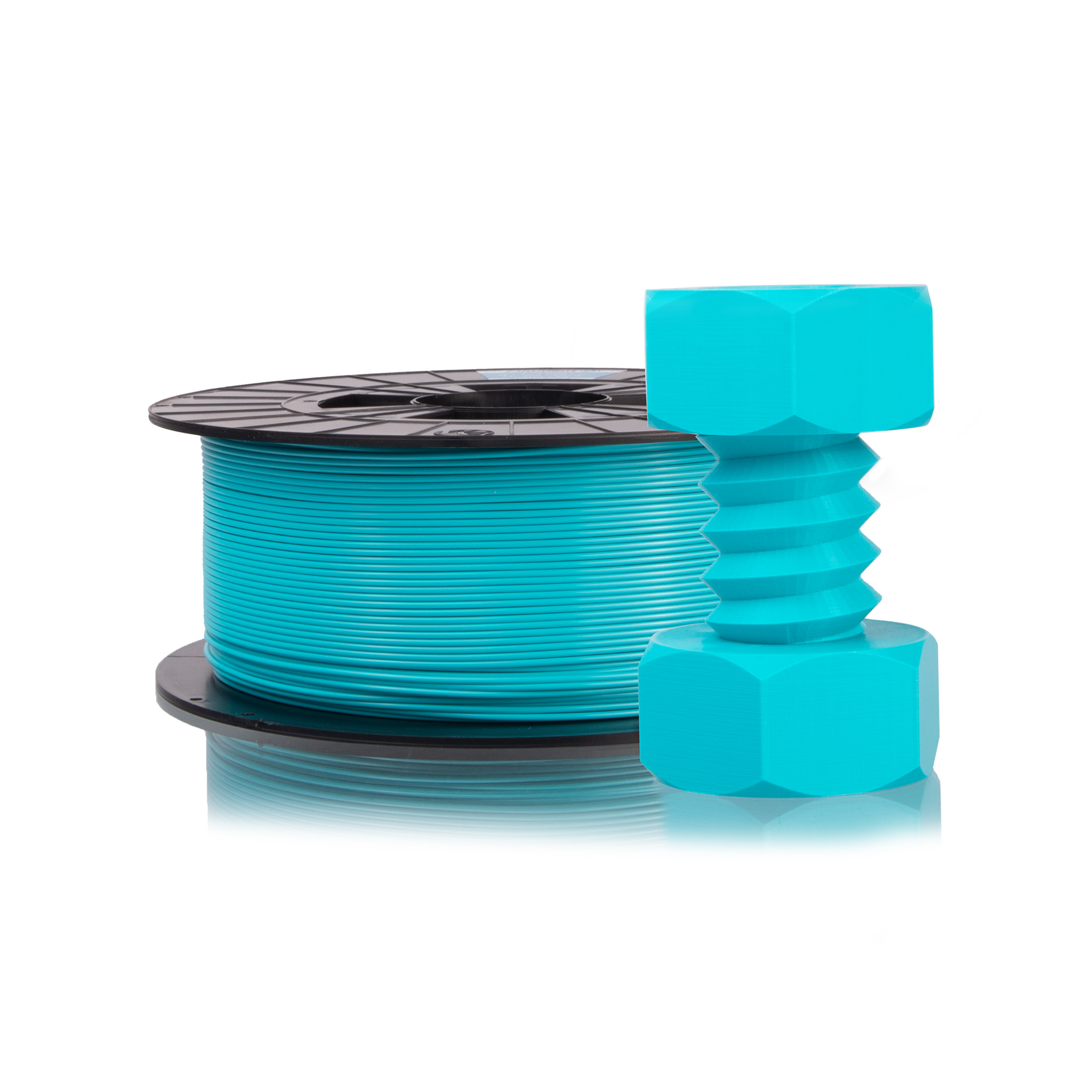 PETG 1,75mm Turquoise Blue 1kg - FORGE BOX