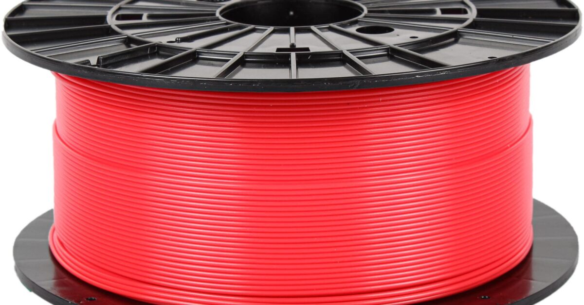 PLA 1,75mm Red 1kg – FORGE BOX